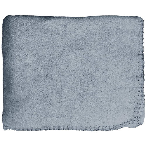 Anico Cozy Polar Fleece Blanket, 50" x 60", Gray Throw Blanket | eBay