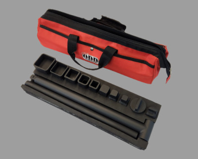 Plumbing cleanout plug wrench set - plumbing tool - cleanout cap - Red ...