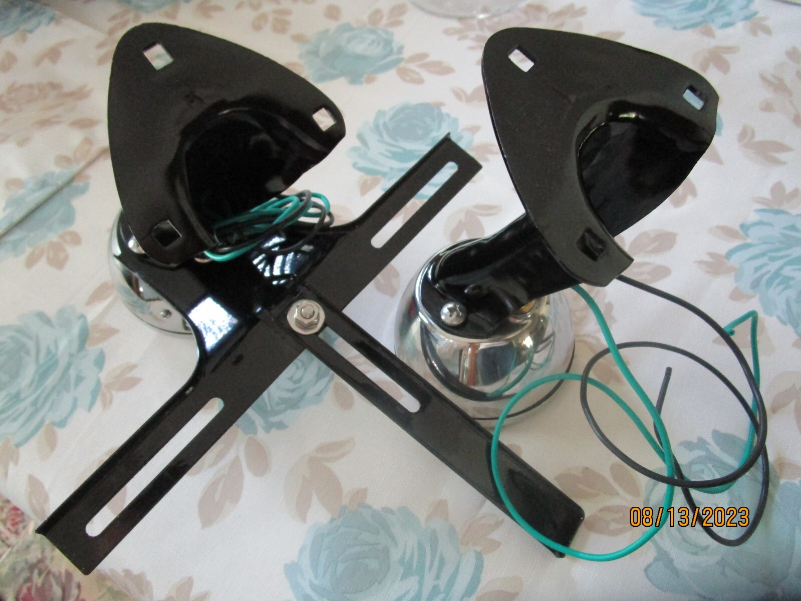 MODEL A-STAINLESS TAIL LIGHT W/LICENSE PLATE BRACKET-MOUNTING BRACKET ...