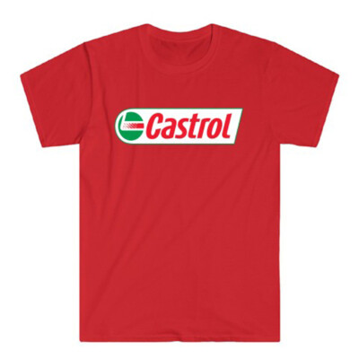 Castrol Oil Men's Red Size S to 5XL | eBay