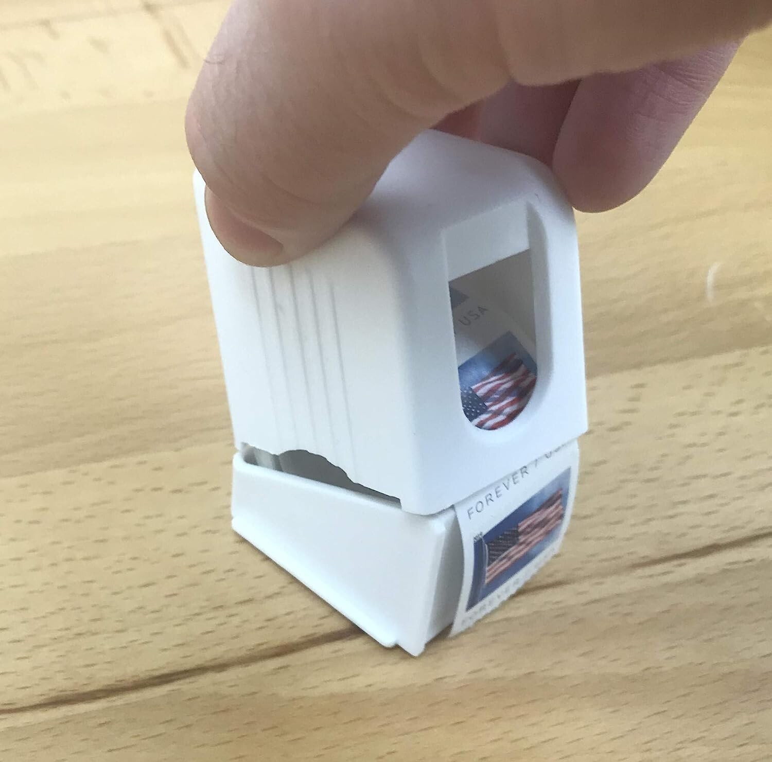 2-PACK Stamp Dispenser fits for a roll coil Forever Stamps (Stamps not ...