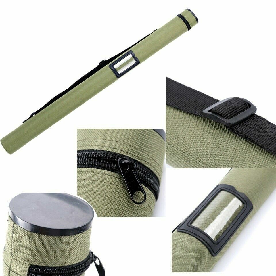 Fly Fishing Rod Tube Cordura/Carbon/Aluminum Rod Case For 9FT/10FT 4Sec ...