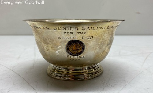 Manchester Sterling Silver Sears Cup Second Place Award Bowl | eBay