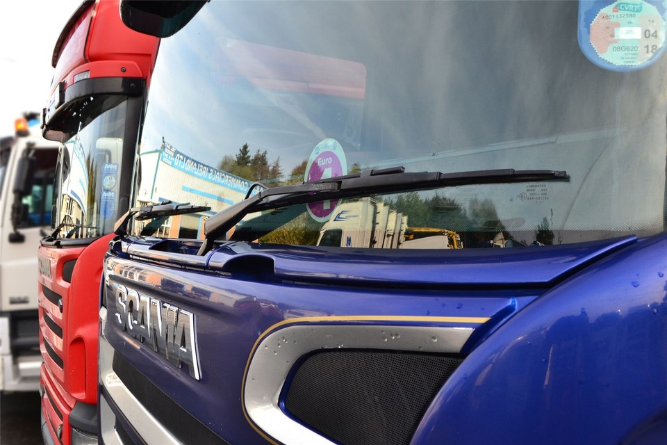 To Fit Scania P G R 6 Series 2009+ Stainless Steel Chrome Wiper Panel ...