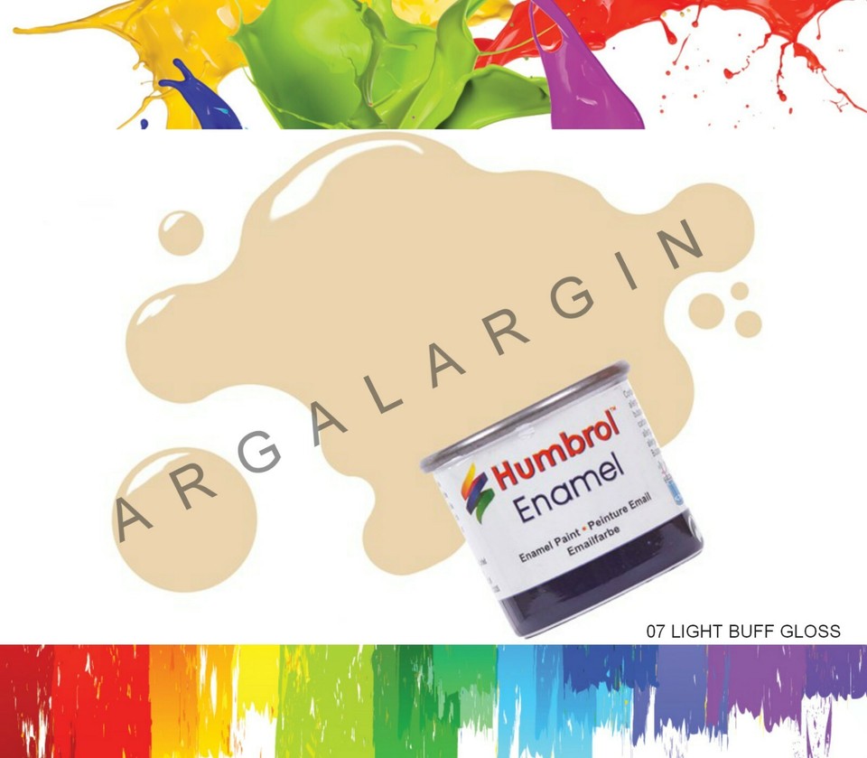 HUMBROL Enamel Model Paint 14ml - ALL COLOURS - Matt Gloss Satin ...