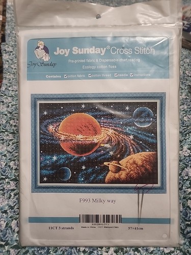 Joy Sunday Cross Stitch Kit "Milky Way" | eBay