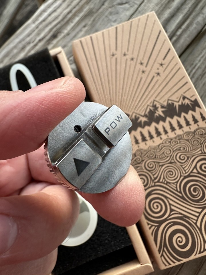 NEW BRUSHED Silver Prometheus Design Werx (PWD) Wrist Compass ...