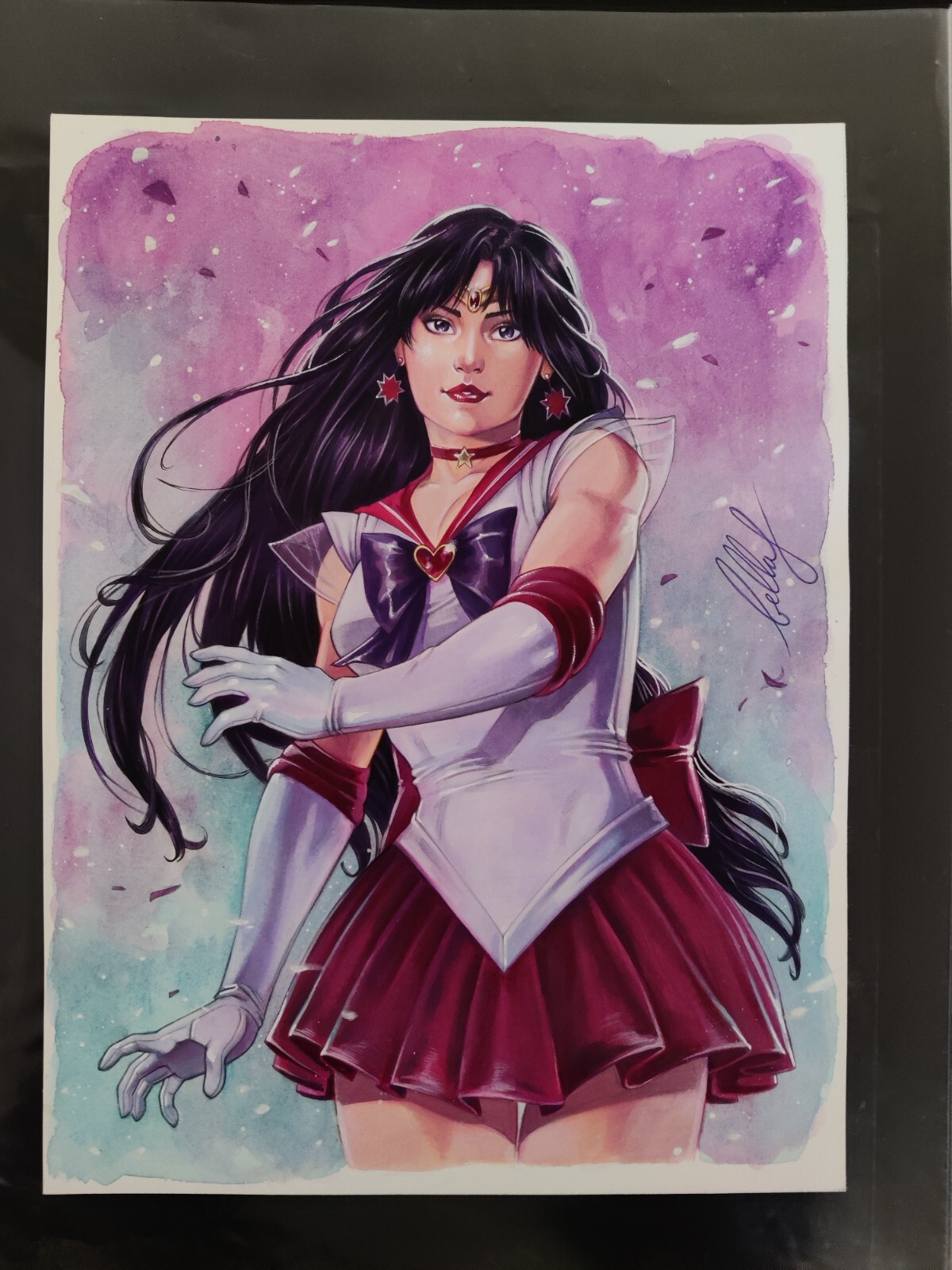 Bella Rachlin - Original Art - Sailor Mars | eBay
