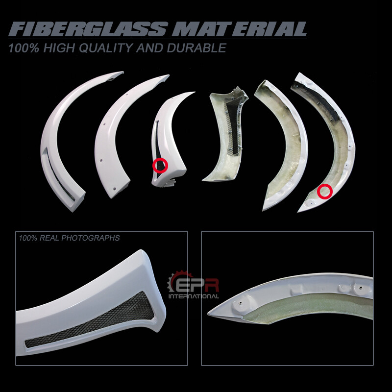 Homemade Fiberglass Fender Flares