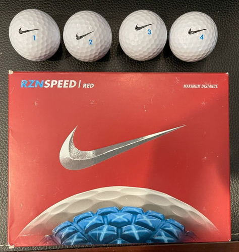Nike RZN Speed Red Golf Balls One Dozen (12) Brand New | eBay