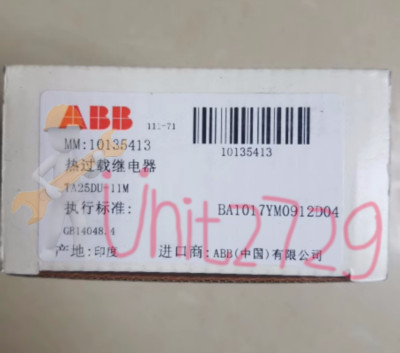 1pc ABB TA25DU-11M Thermal Overload Relays 1SAZ211201R2043 | eBay