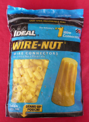 Wire Nuts - Yellow Wire Nut