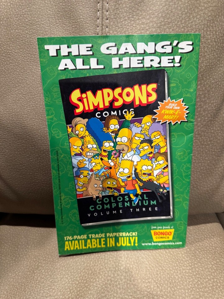 Simpsons Comics #223 Homer Simpson Paper Doll 2015 Bongo | eBay