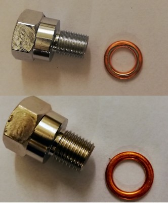 Compression Tester Spark Plug Adaptors 10 and 12 mm | eBay