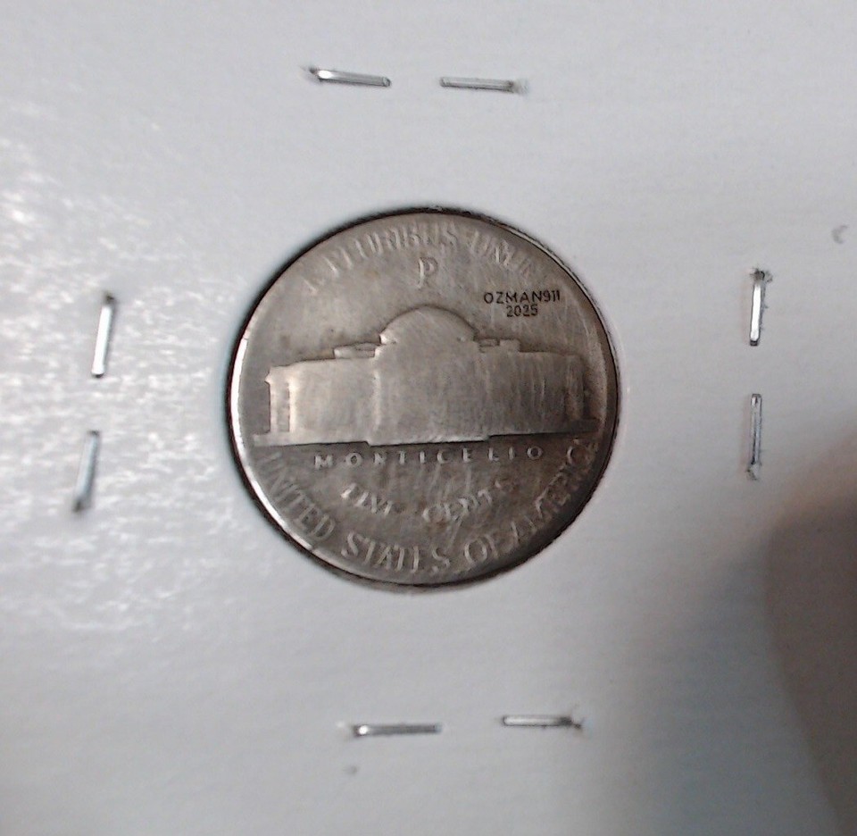 HOBO Pirate No Quarter Given Made From A REAL WWII Silver War Nickel ...