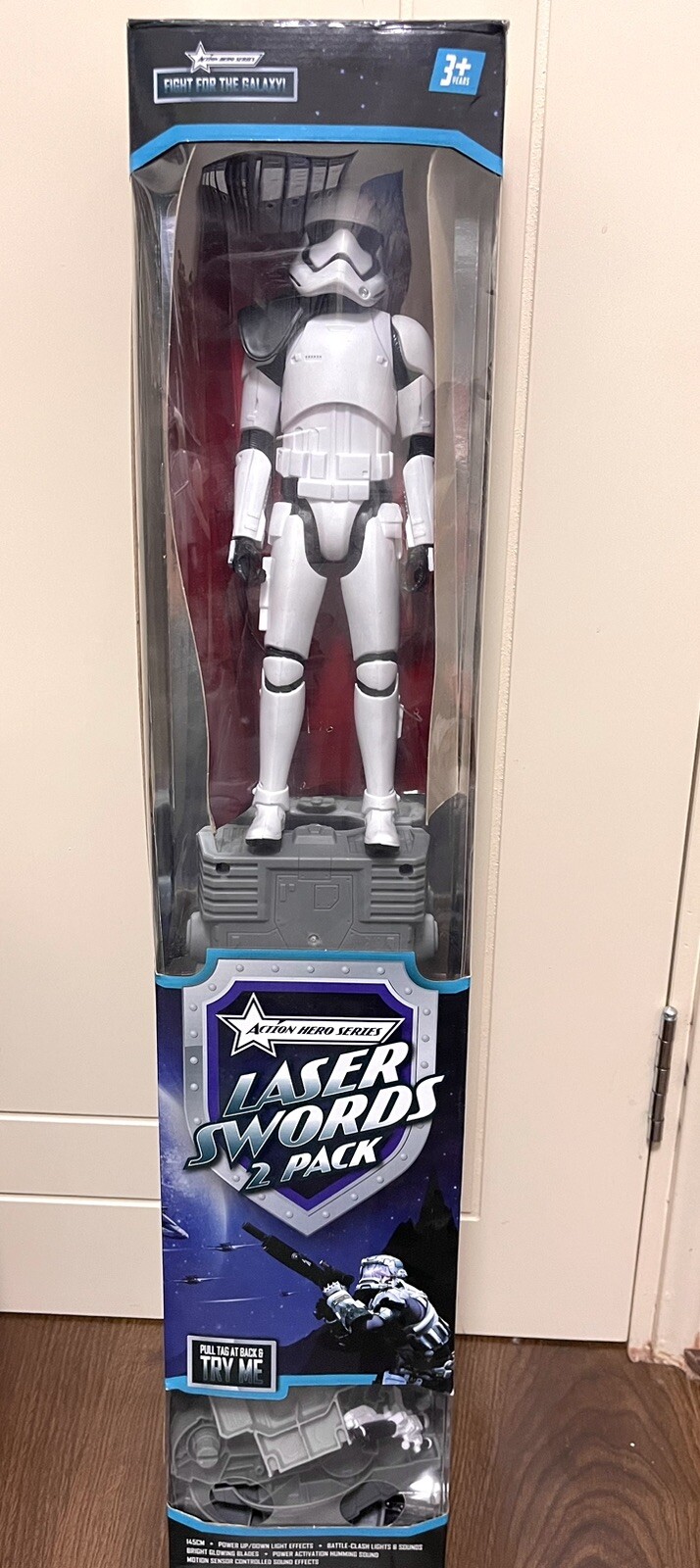 145cm Action Hero Series Laser Swords (2 Pack) box damaged + Speeder ...