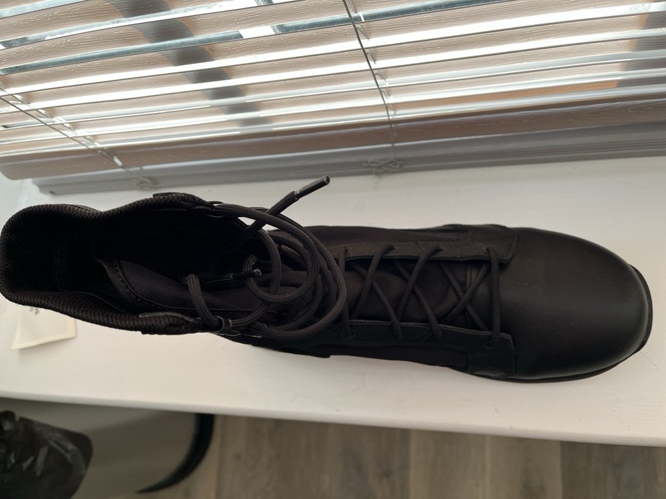 DANNER TACHYON BLACK HOT WEATHER POLISHABLE TOE TACTICAL BOOTS 50124 ...