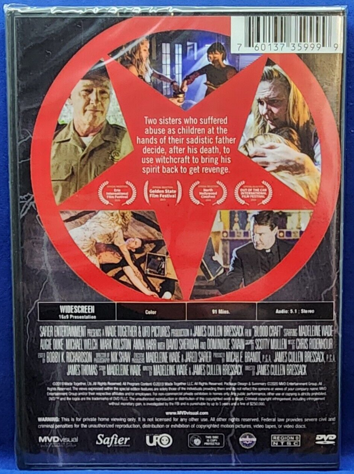 Blood Craft (DVD, 2019) Madeleine Wade, Augie Duke, Michael Welch | eBay
