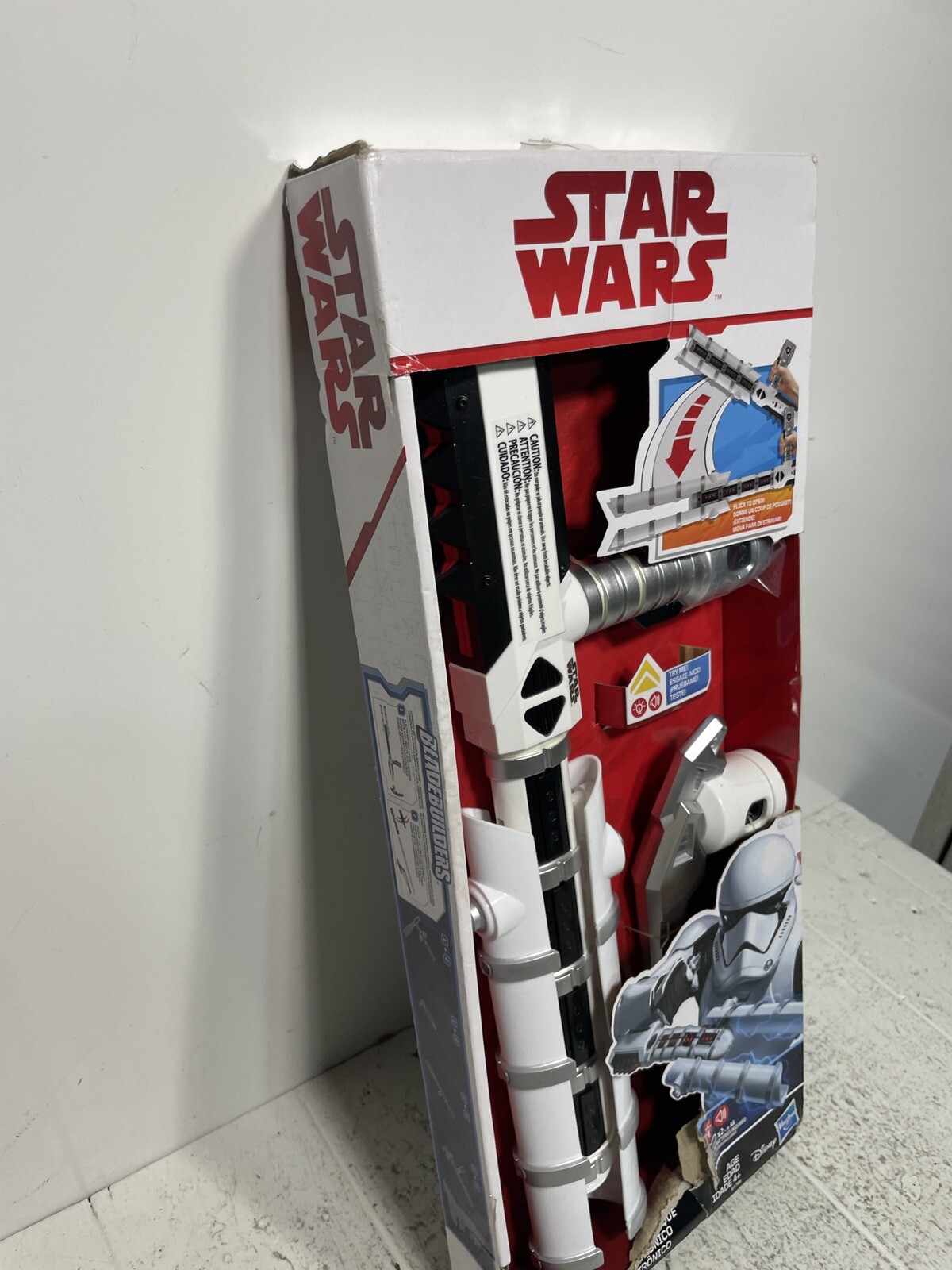 Hasbro E1788 Star Wars The Last Jedi Bladebuilders Electronic Riot ...