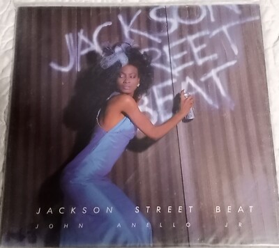 New Sealed John Anello Jr Jackson Street Beat LP Cexton 1985 CR 711 ...