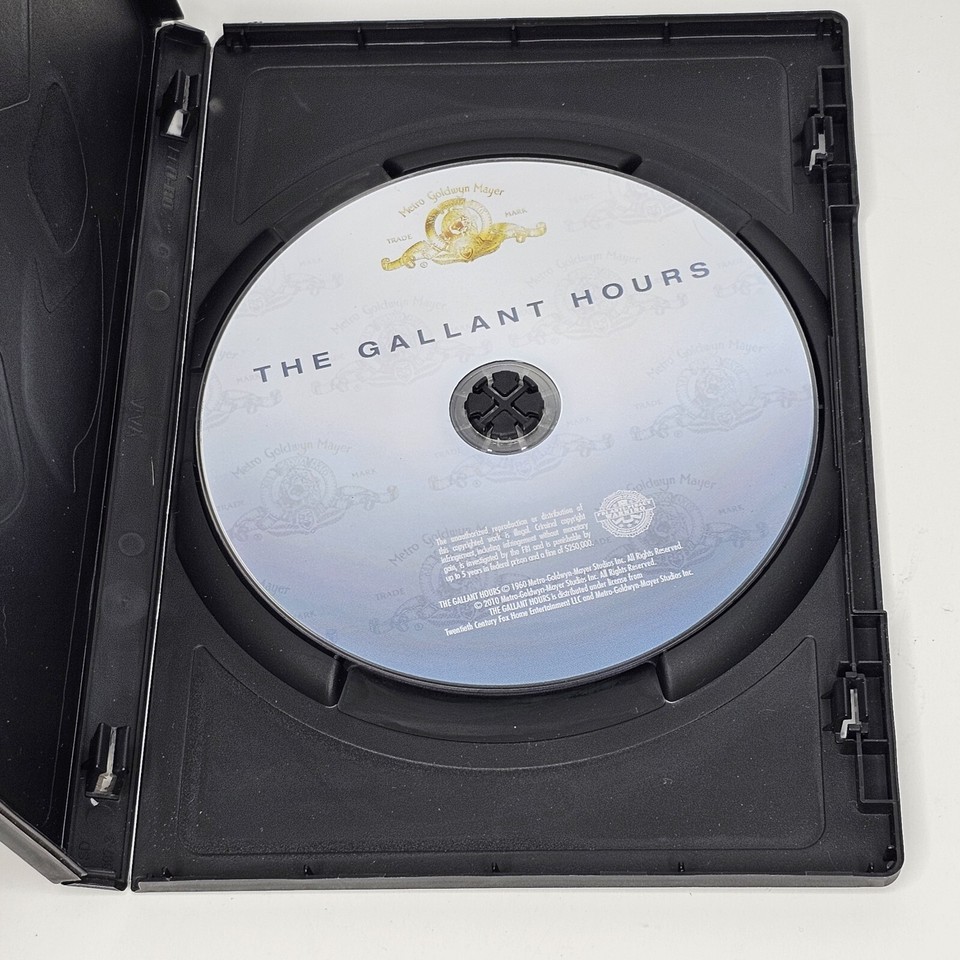 The Gallant Hours (DVD, 1960) MGM Limited Collection James Cagney ...