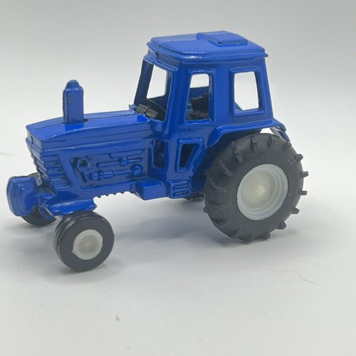 Ford Unbranded Royal Blue Farming Tractor 1:64 Vintage Loose | eBay