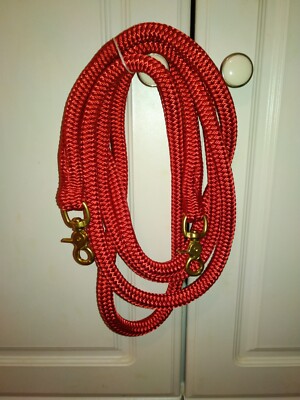 RED YACHT ROPE FINESSE REIN FOR PARELLI METHOD, ASSORTED LENGTHS | eBay