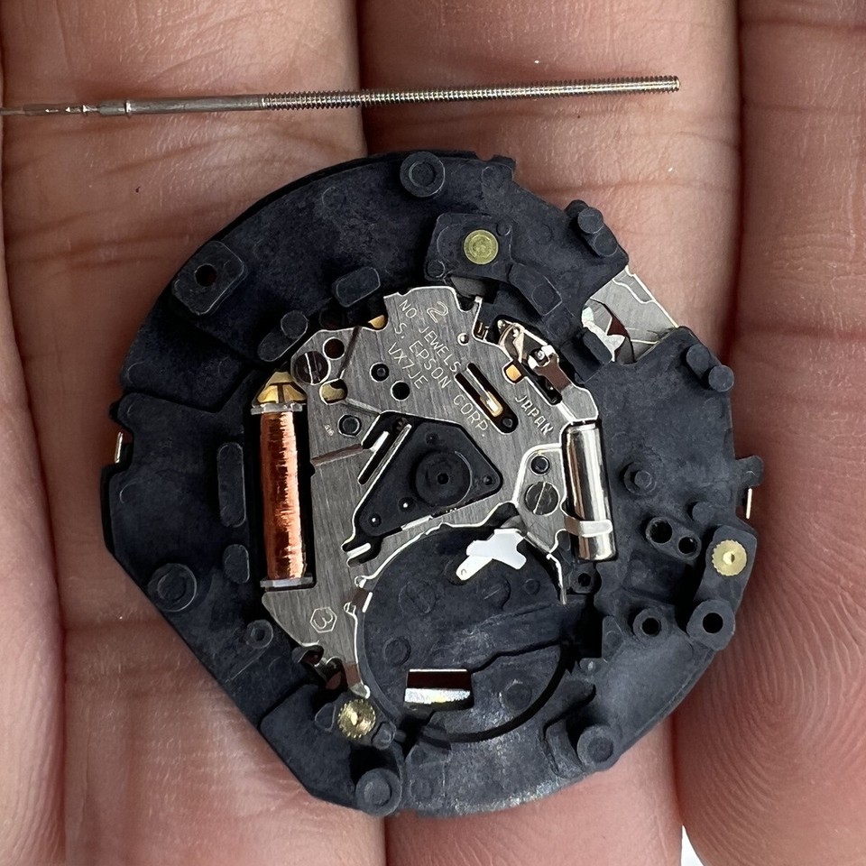 Japan Made Hattori Epson TMI VX7J VX7JE Watch Quartz Movement with ...