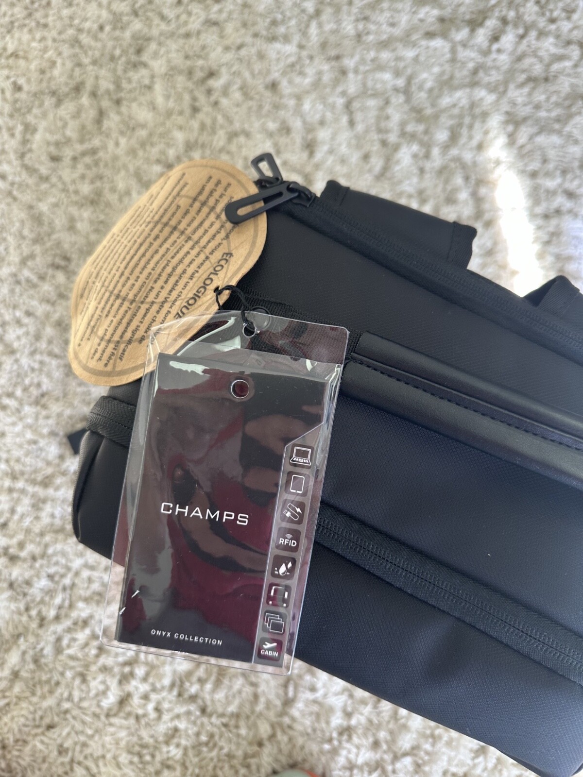 CHAMPS Onyx Collection - Travel Backpack with USB Port MSRP 340 | eBay