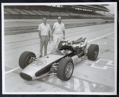 1967 Gordon Cooper Jim Rathmann Indy 500 Official IMS IndyCar 8x10 ...