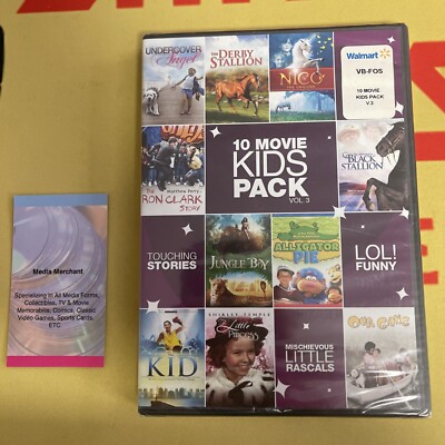 10 Movie Kids Pack, Vol. 3 (DVD, 2011, 2-Disc Set) 96009997090| eBay