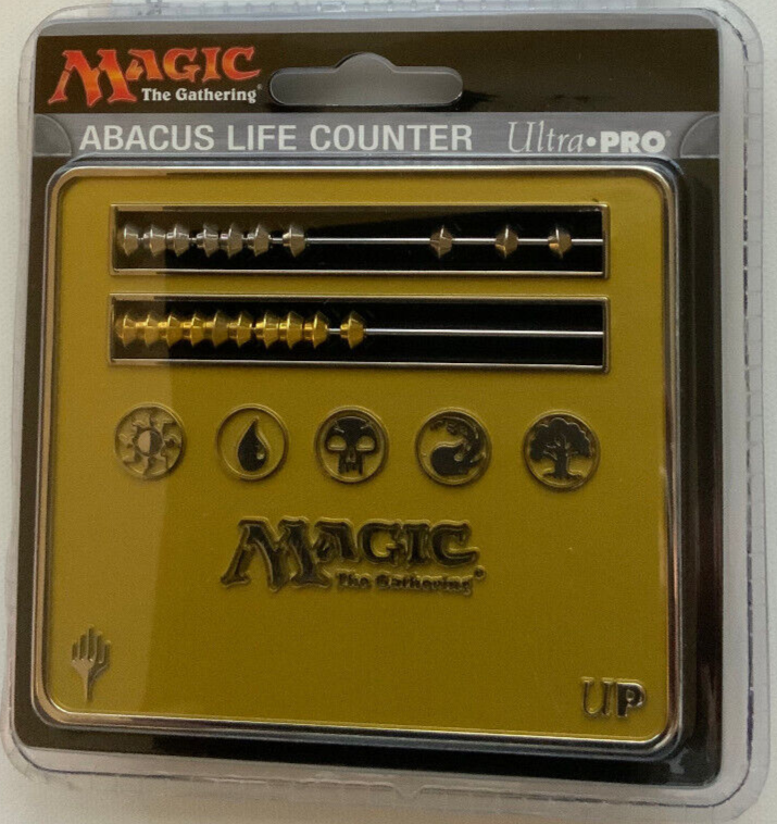 Ultra Pro Magic The Gathering Gold Abacus Life Counter 86591 for sale ...