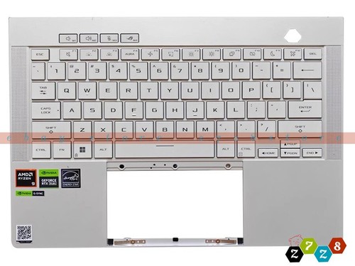 For ASUS ROG Zephyrus G14 GA403 GA403UV Palmrest Cover Backlit Keyboard ...