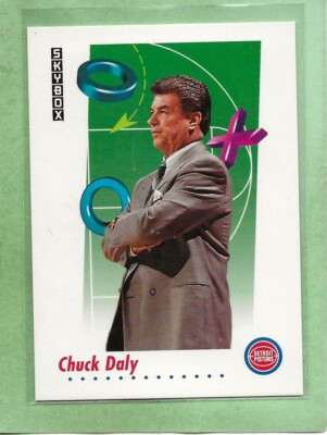 CHUCK DALY - 1991-92 Skybox "Coach" - #385 - Pistons - $1 Shipping ...
