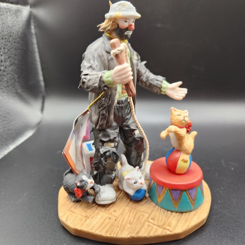 Vintage Emmett Kelly Jr. Clown "THE LION TAMER" Figurine - Flambro | eBay