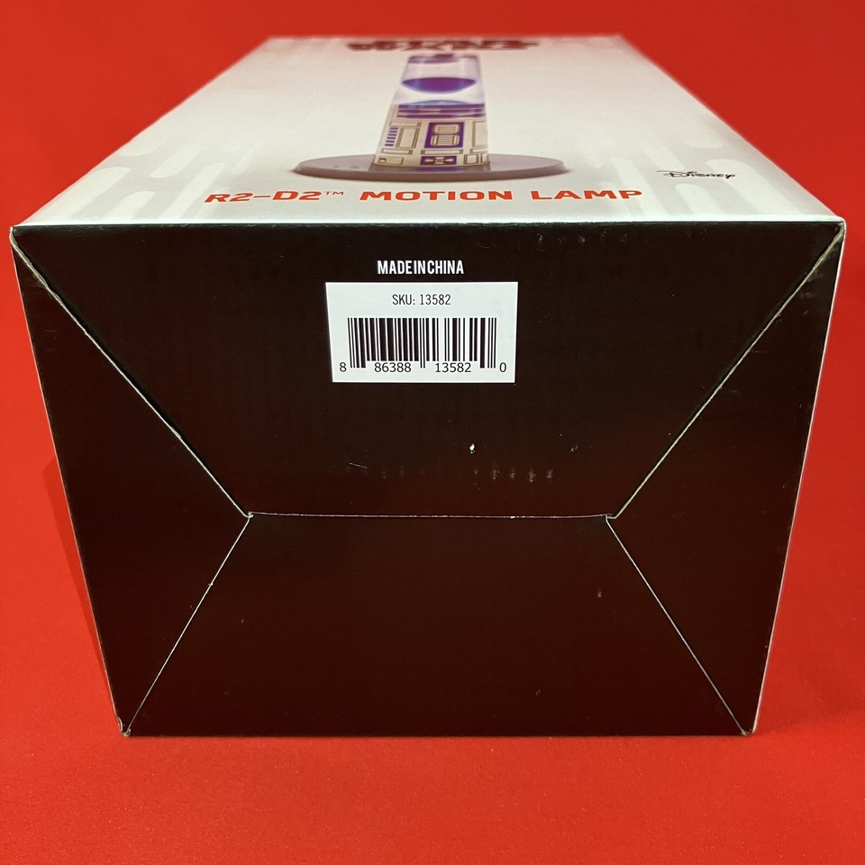 Ukonic 2020 Star Wars 18” R2-D2 "Artoo" 3D Motion Lamp Blue Wax Mood ...