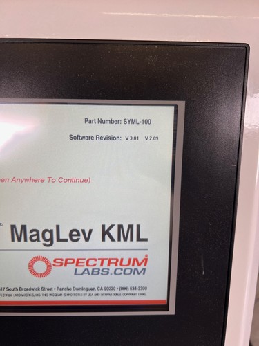 Spectrum Labs KML 100 Benchtop Perfusion and TFF System 1.5-100L ...