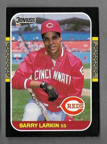BARRY LARKIN 1987 DONRUSS ROOKIE CARD #492 REDS RC | eBay