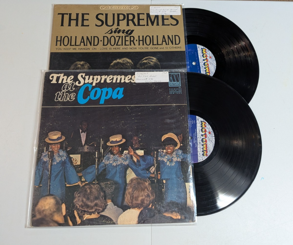 (6) Lot of THE SUPREMES Vinyl 33 Album LP Records VG+ w/ Greatest Hits ...