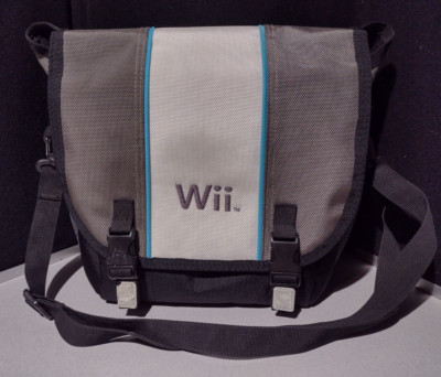 Official Nintendo Wii Console Travel Storage Carry Case Messenger ...