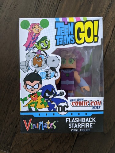 Vinimates DC Teen Titans Go! Flashback Starfire NYCC Exclusive Vinyl ...