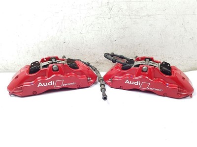 2015 On MK2 AUDI R8 PAIR OF FRONT BREMBO BRAKE CALIPERS CERAMIC 4.2 V10 ...