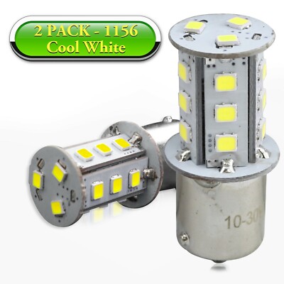 2 Pack Leisure LED RV LED Light 1156 1139 1141 1383 LED Bulb 2 Watt 300 ...