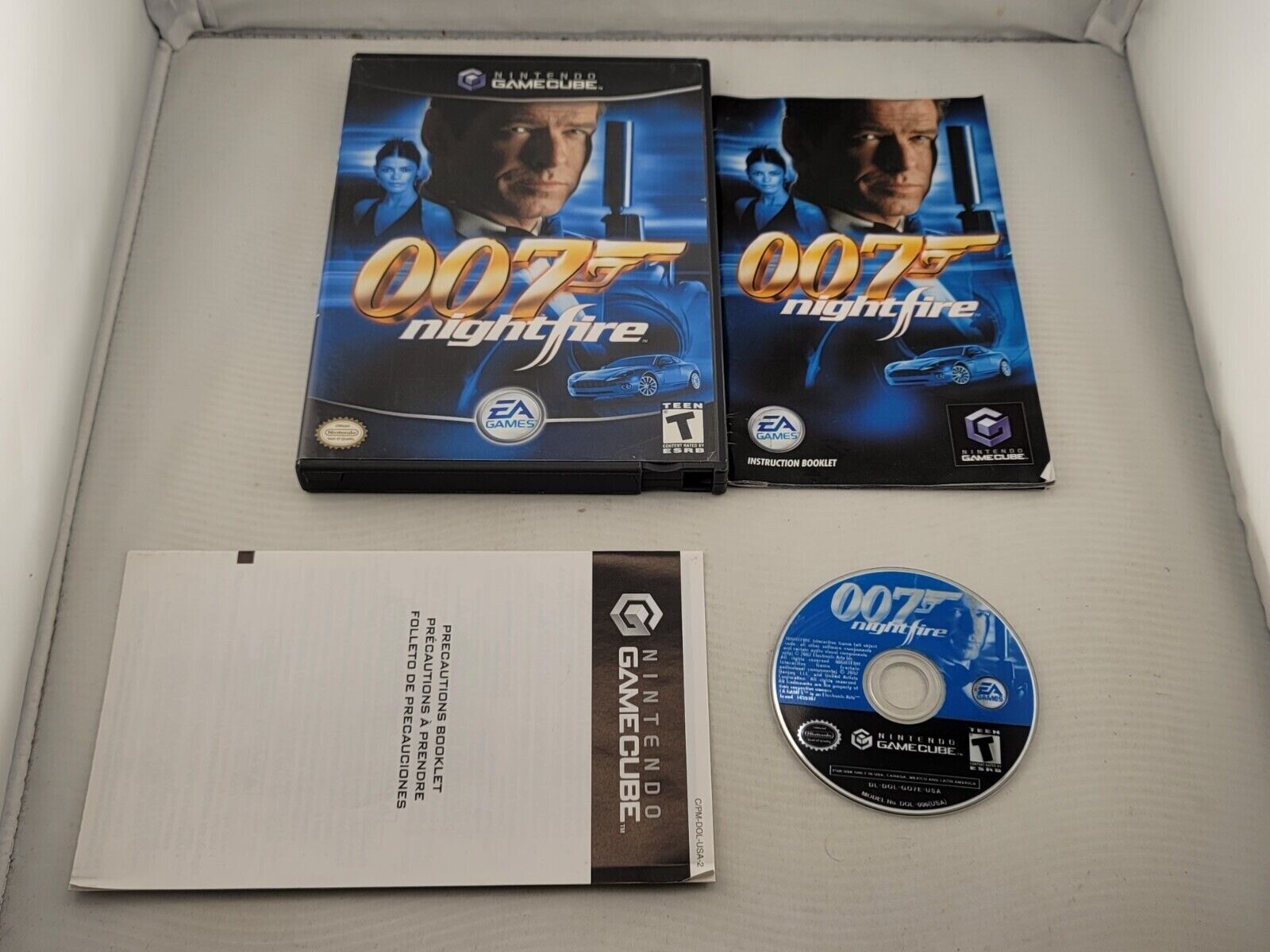 007: NightFire Original Release Bond for Nintendo Gamecube Complete ...