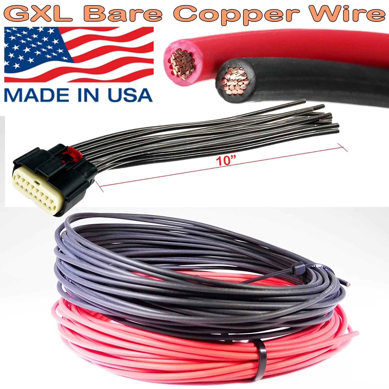 16-PIN MOLEX 33472-1606 FEMALE to Pigtail Harness Connector 10" Wire ...