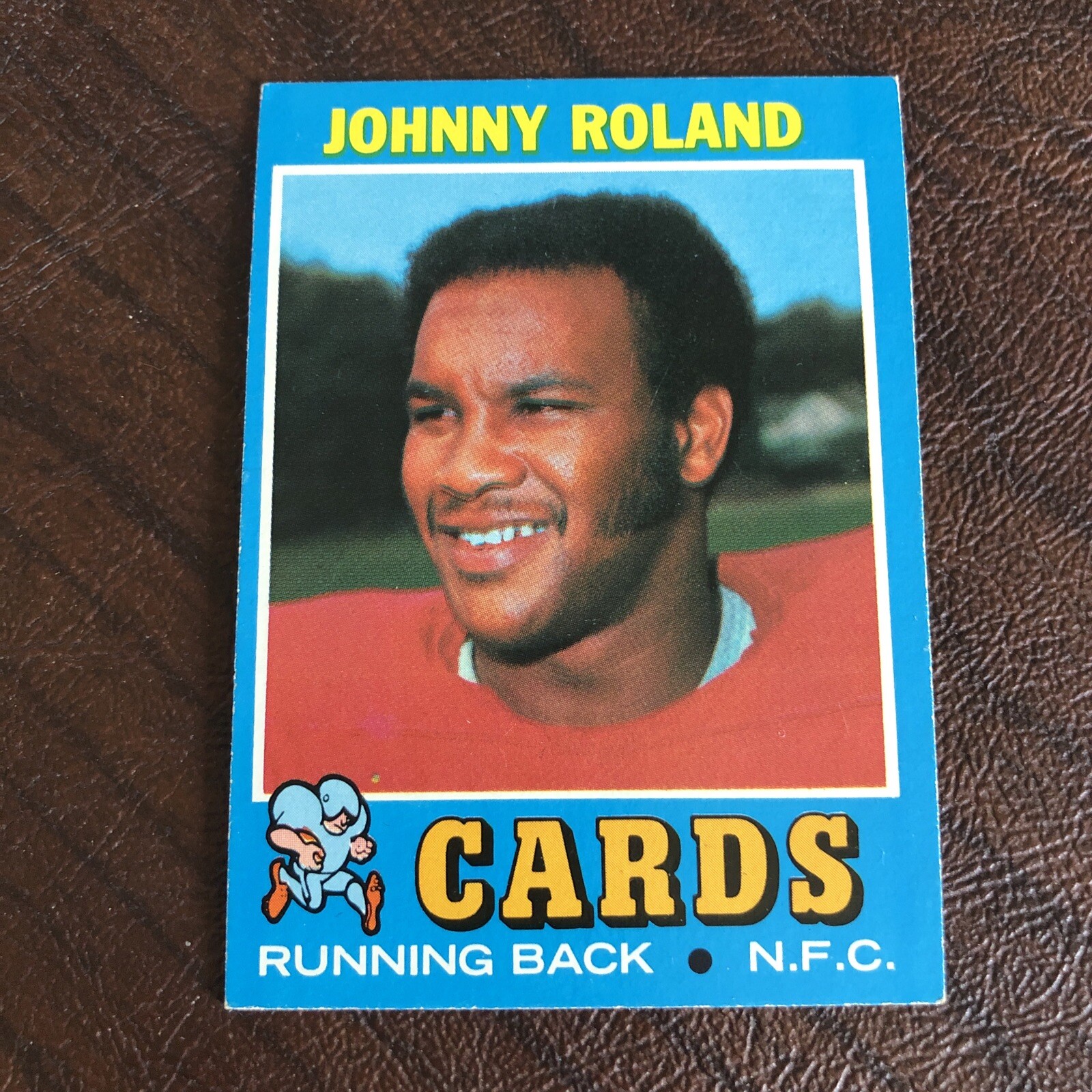 1971 TOPPS JOHNNY ROLAND #123 ST. LOUIS CARDINALS FOOTBALL CARD | eBay