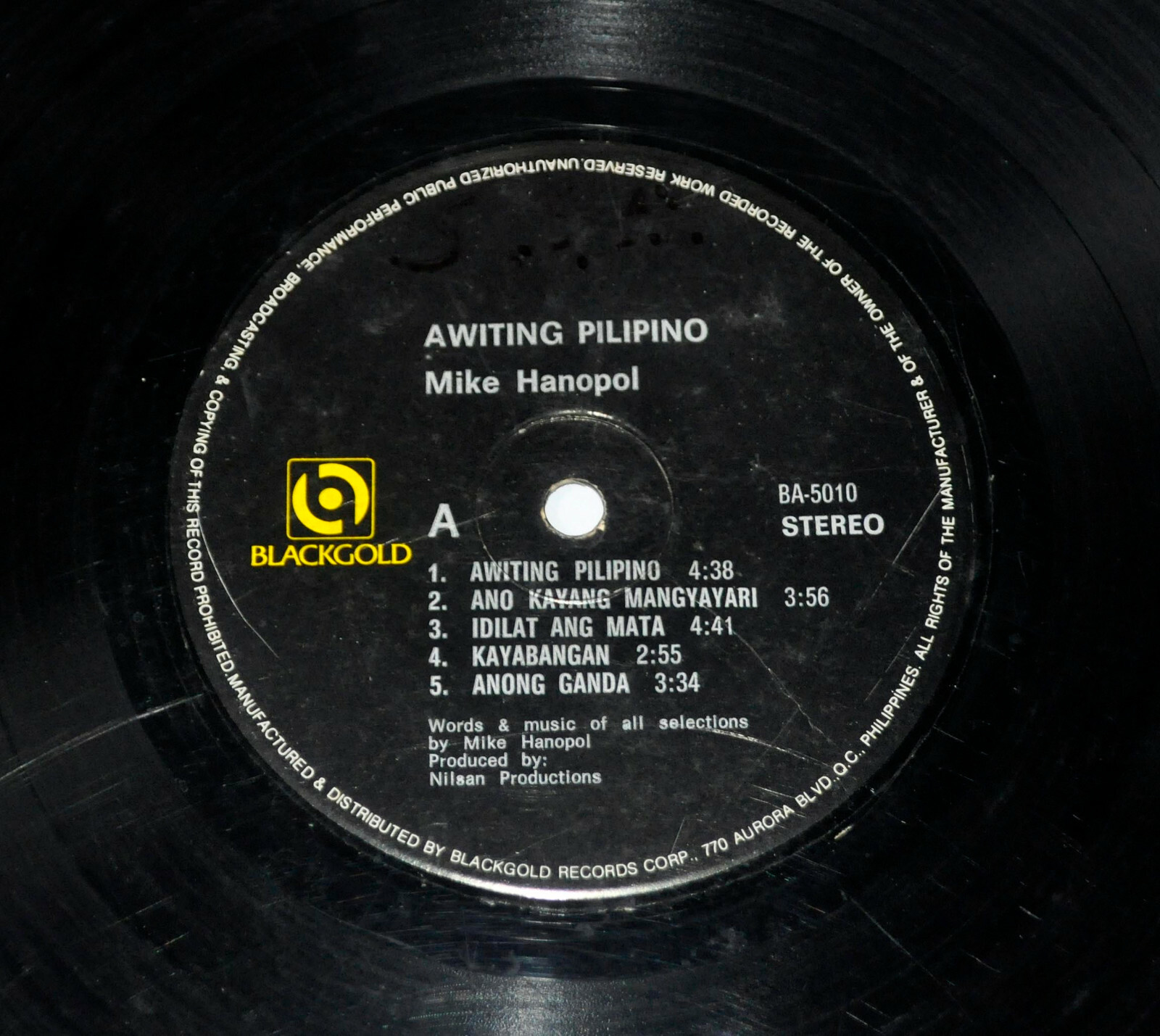 Awiting Pilipino Mike Hanopol