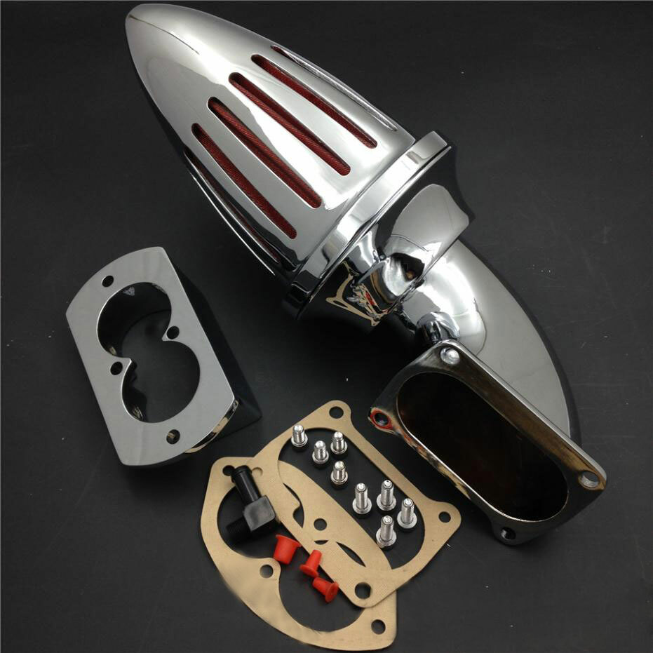 Spike Billet Aluminum Air Cleaner XHT Gloss Black For Vulcan 1500/1600 ...