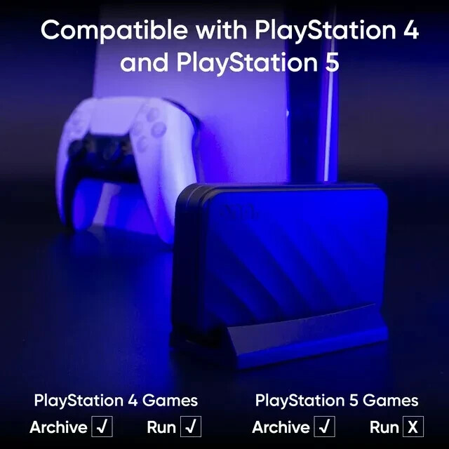 Onn. Gaming Portable SSD 1TB Compatible With PS4 & PS5, Black 🔷 | eBay
