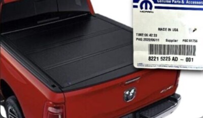 2019 Ram 1500 Classic Mopar Hard Tri-Fold Tonneau Cover | 82215225AD ...